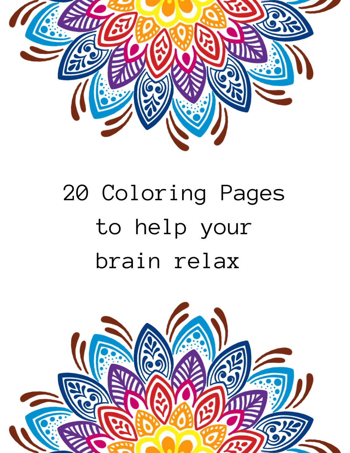 Printable Mental Health Coloring Pages Digital Download for - Etsy