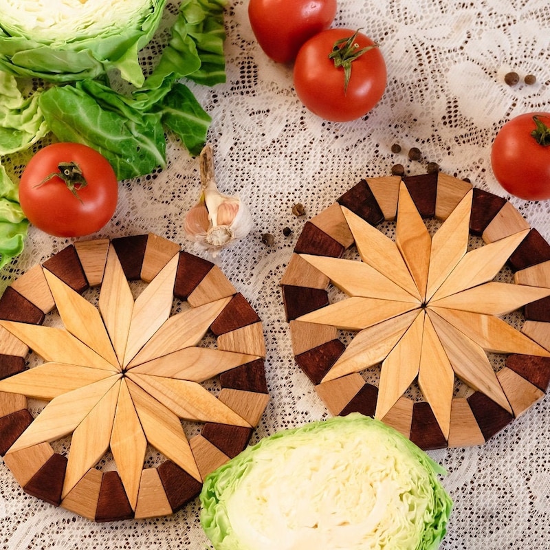 Wood Trivet - Etsy