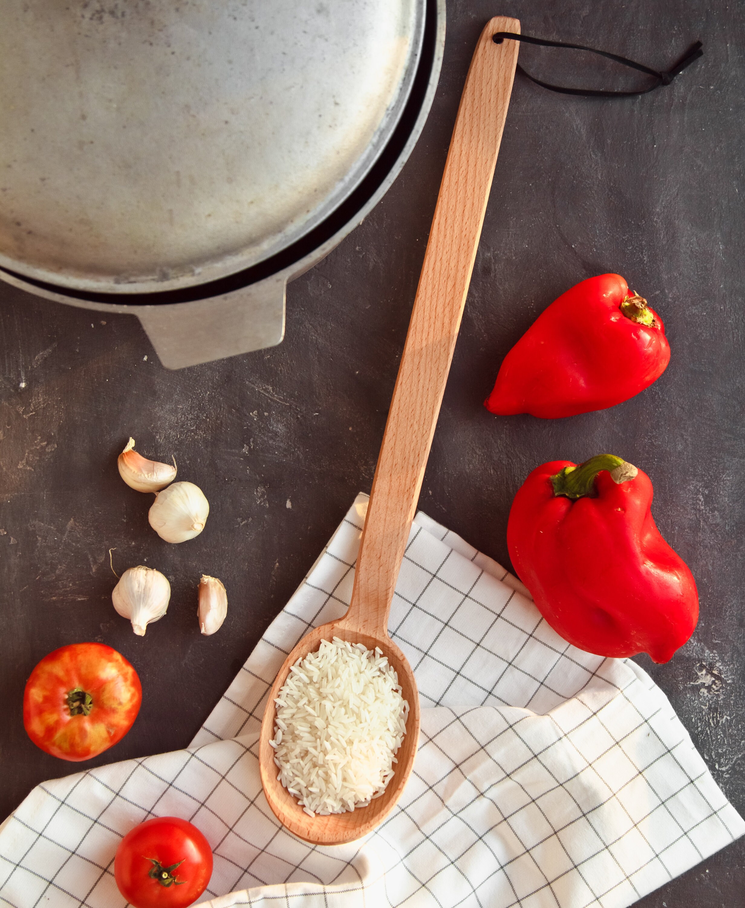 18" Large Wooden Spoon - Heavy Duty Handmade Long Handle Cooking Spoon ...