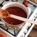18" Large Wooden Spoon - Heavy Duty Handmade Long Handle Cooking Spoon ...