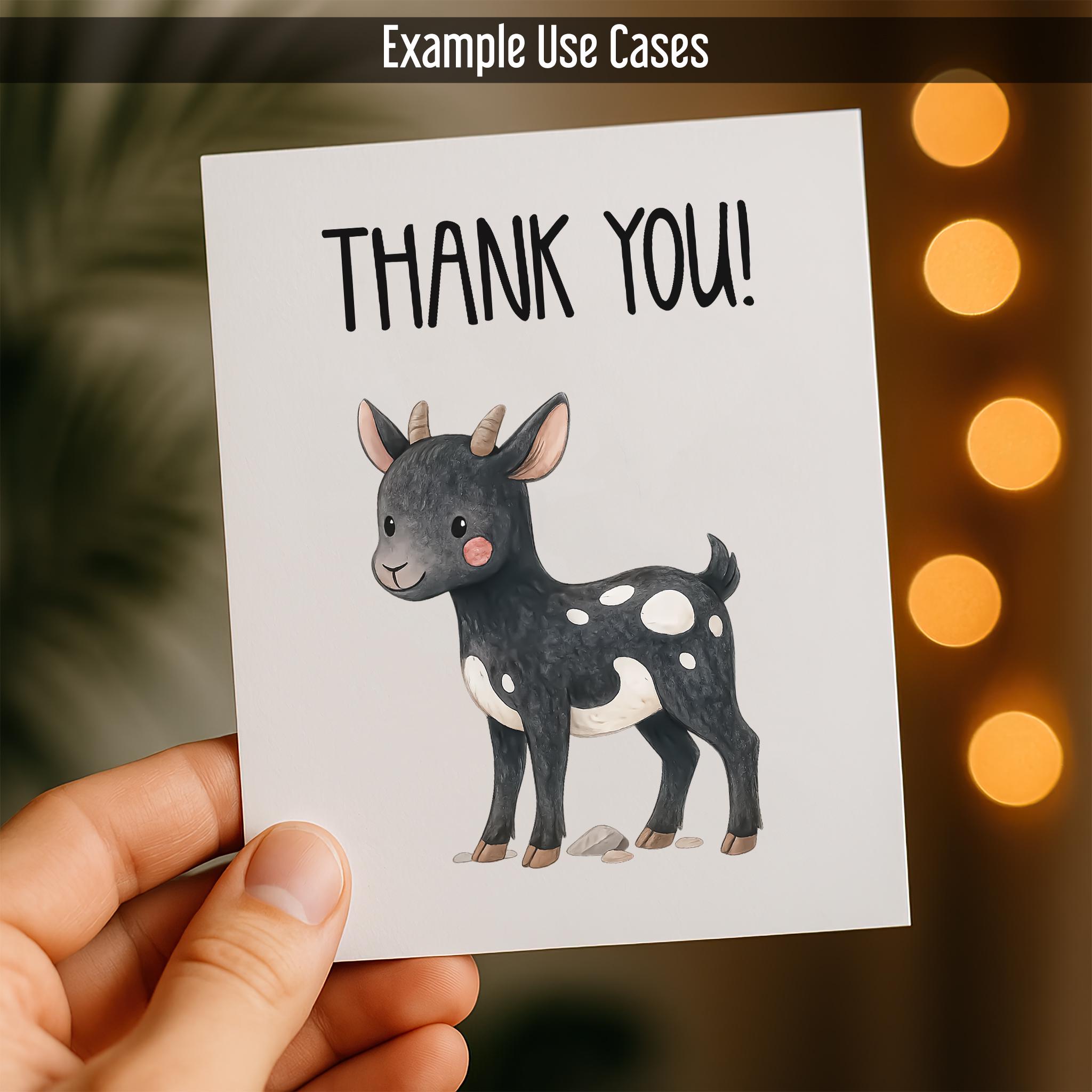 25 Goats Watercolor Clipart Set, Cute Farm Goats PNG, Adorable Baby ...