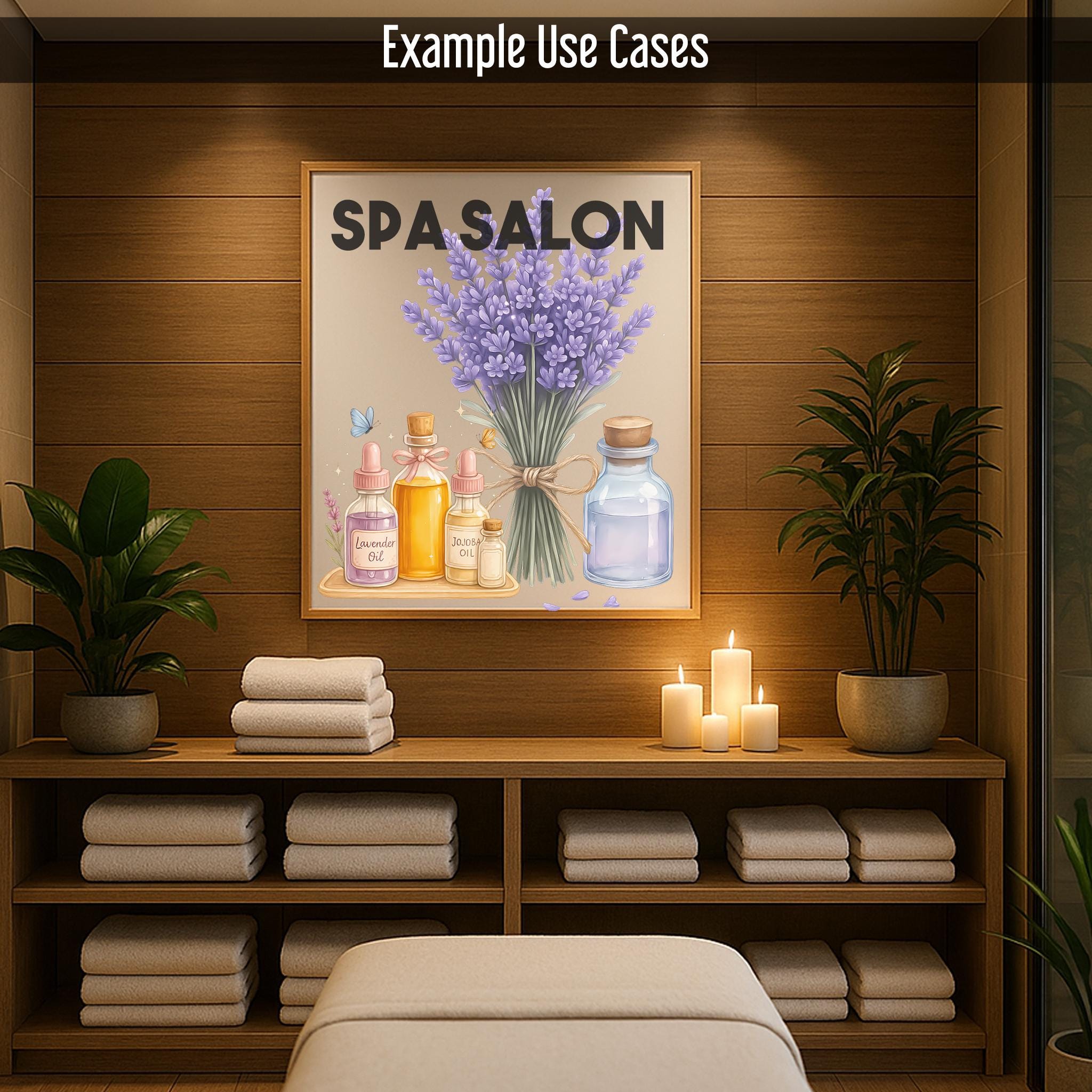 50 Spa Day Clipart PNG Bundle, Piece Cute Watercolor Spa, Self Care ...