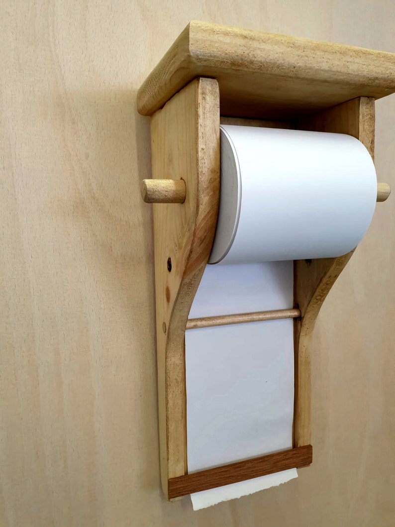 Shopping List Holder With Paper Roll and Pencil - Etsy