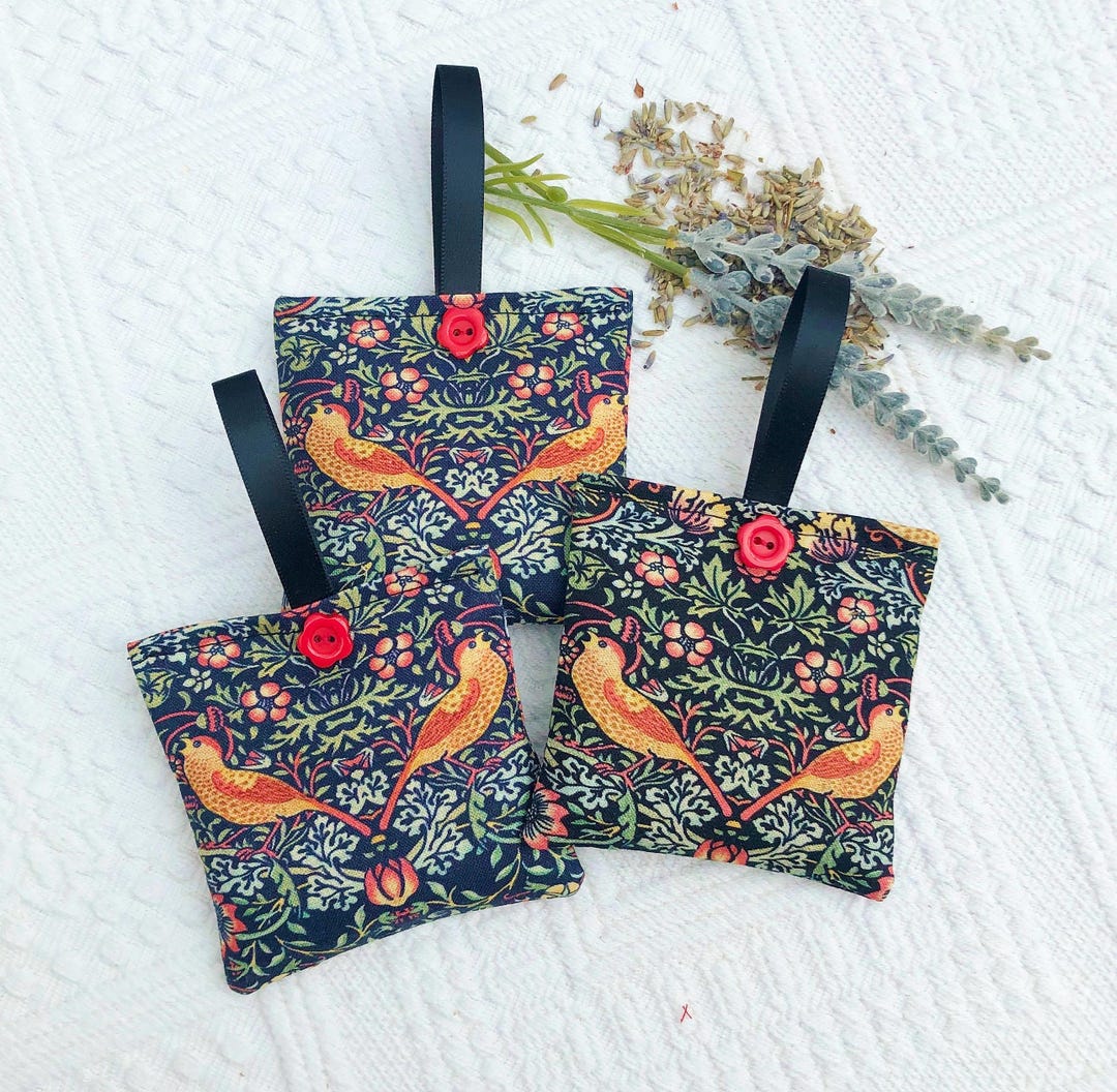 Lavender Bag Sachets Strawberry Thief - Etsy