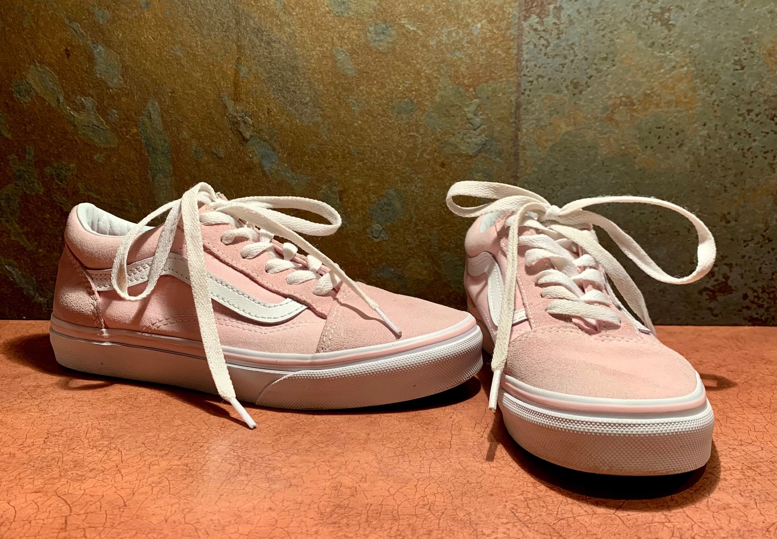 Light pink Vans kids size 3 | Etsy