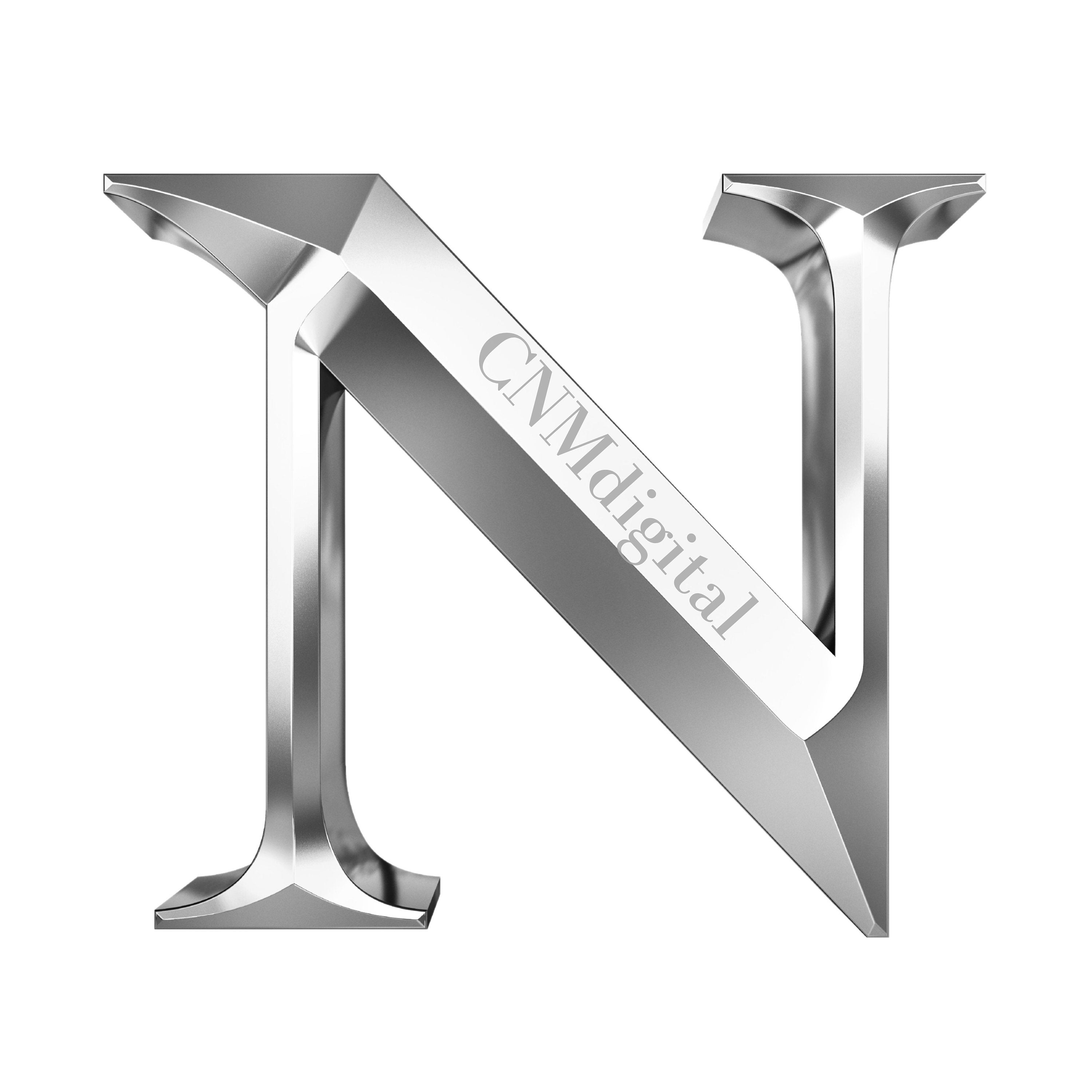 Silver Letters, English Alphabet, Instant Download, Digital File ...