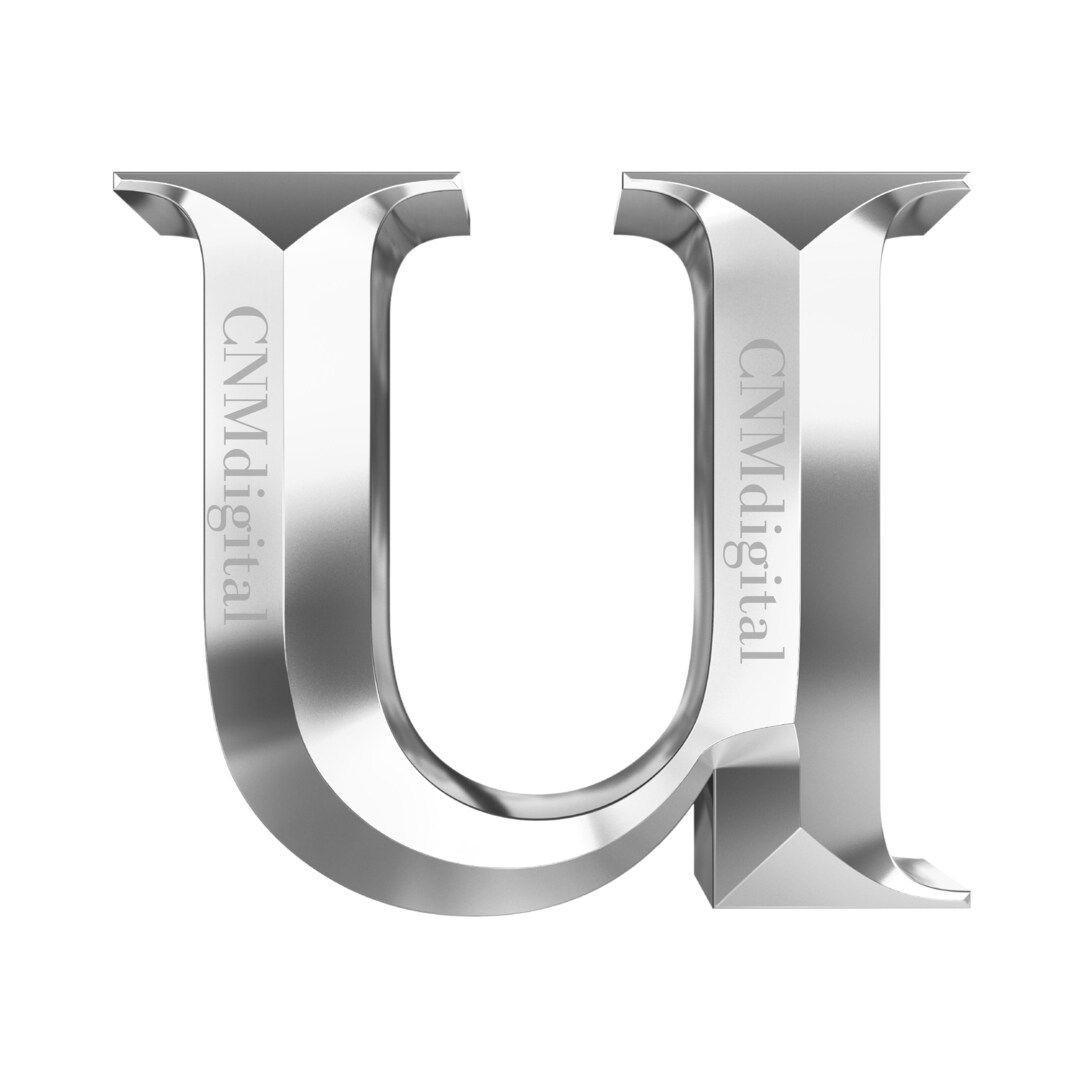 Silver Letters, English Alphabet, Instant Download, Digital File ...