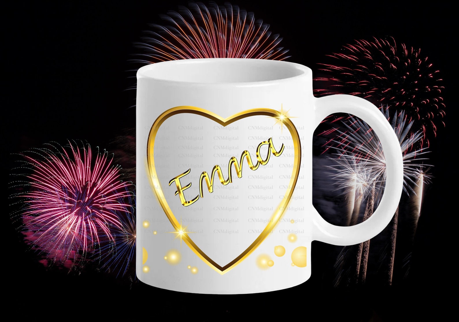 Emma Girls Name Instant Download Personalized English Name Gold Letter ...