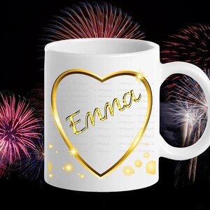 Emma Girls Name Instant Download Personalized English Name Gold Letter ...