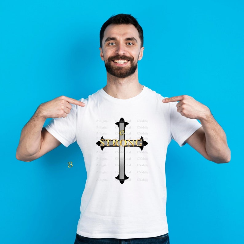 Gold Cross, Instant Download, Clipart Cross, Christian Cross, Religious ...