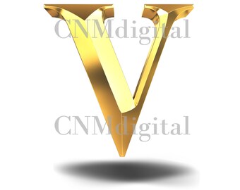 Gold letters English alphabet Instant Download Digital | Etsy