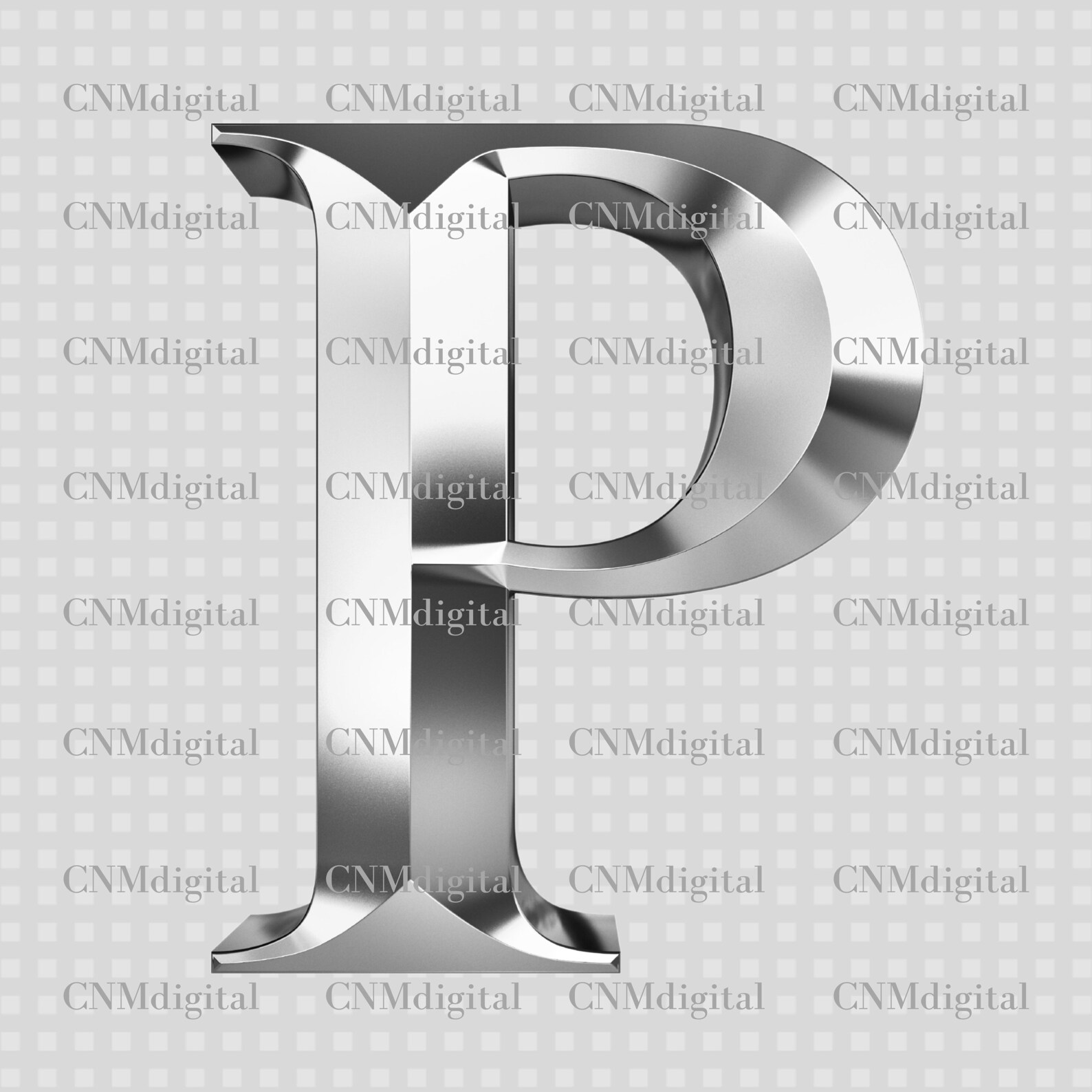 Silver Letters, English Alphabet, Instant Download, Digital File ...