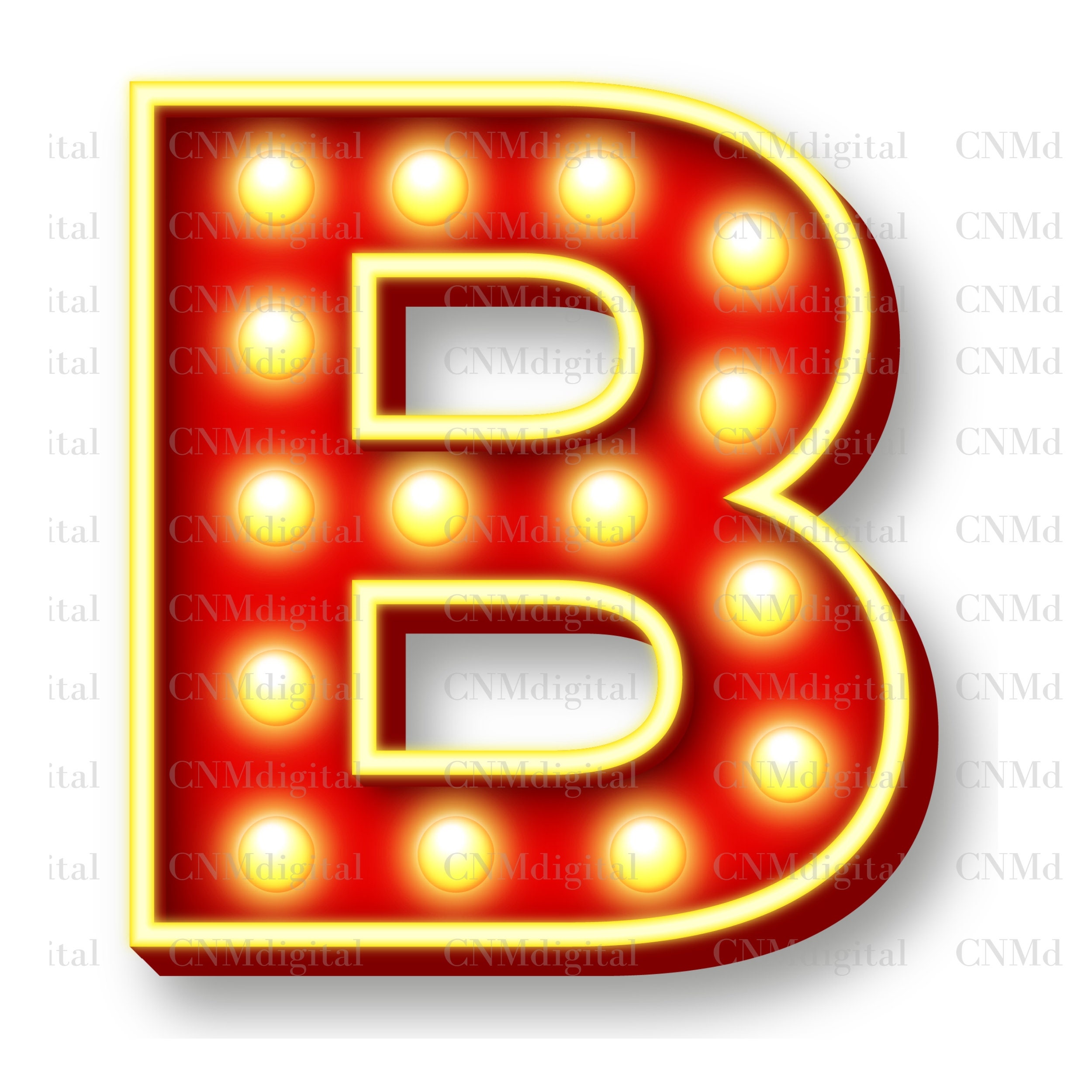 Neon Letters Alphabet A-Z 26 Letters Clipart PNG Wine Bar Sign Marquee ...