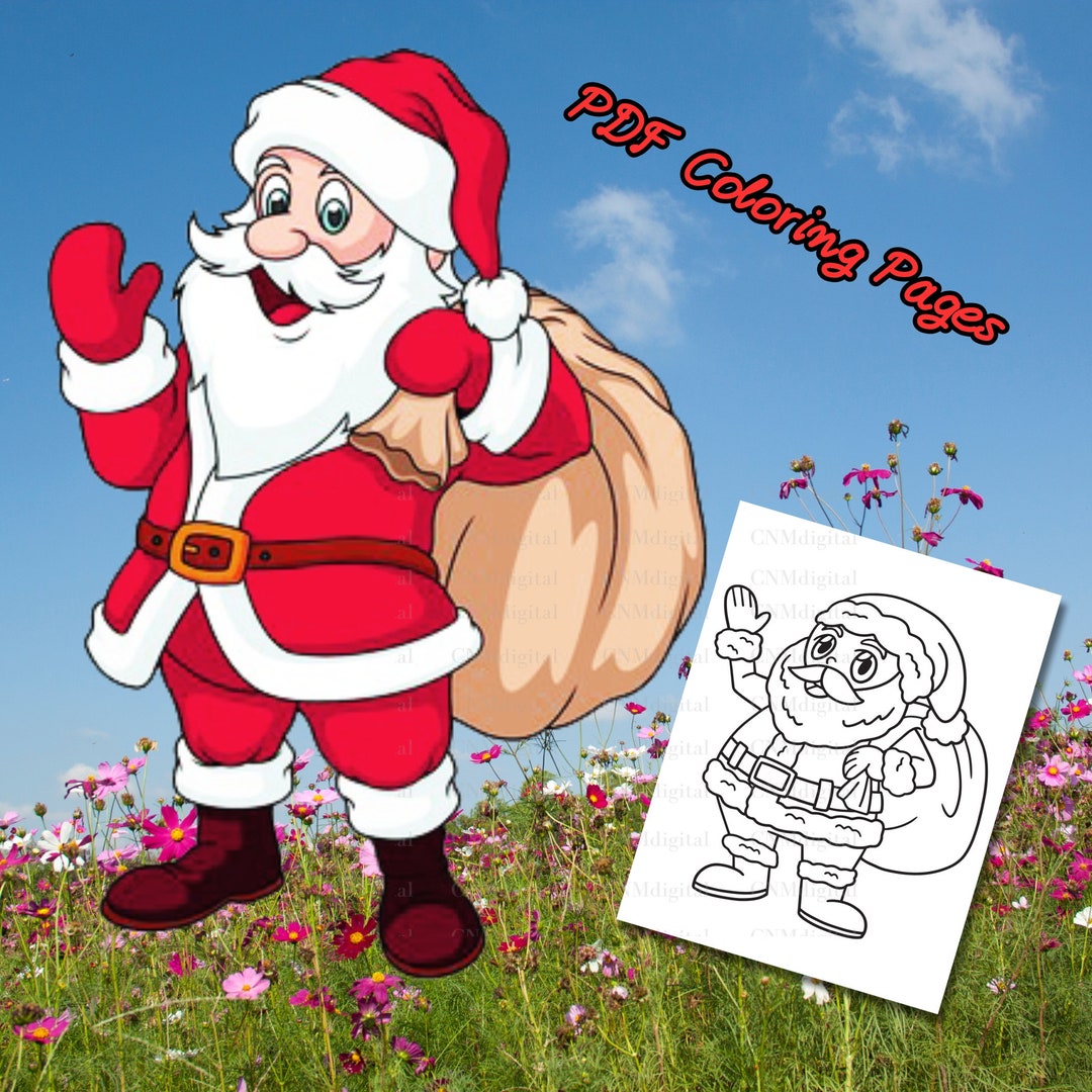 Christmas Coloring Pages: 20 Printable Holiday Activities (digital ...
