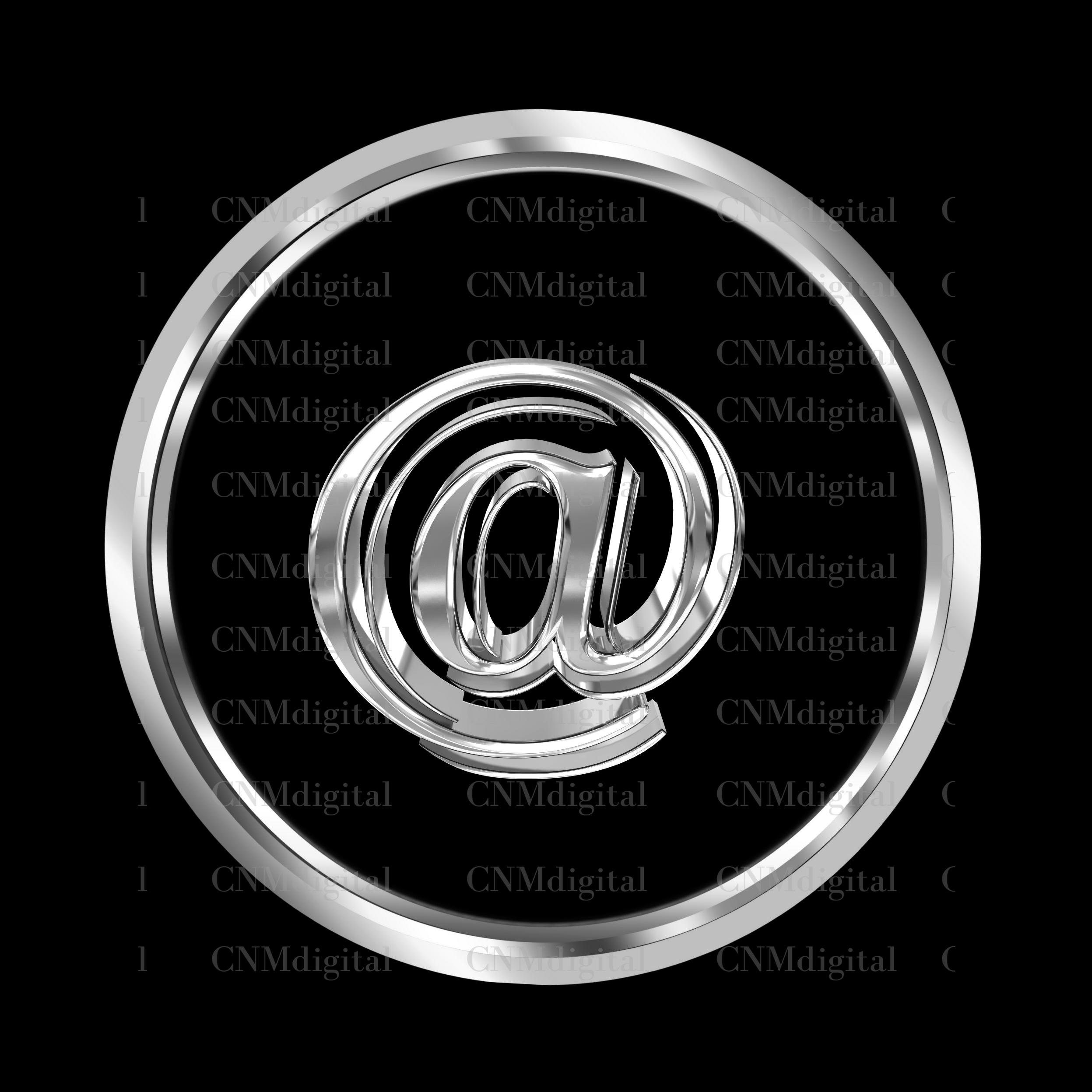 Punctuation Set, Instant Download, 20 Silver Marks, Digital File ...