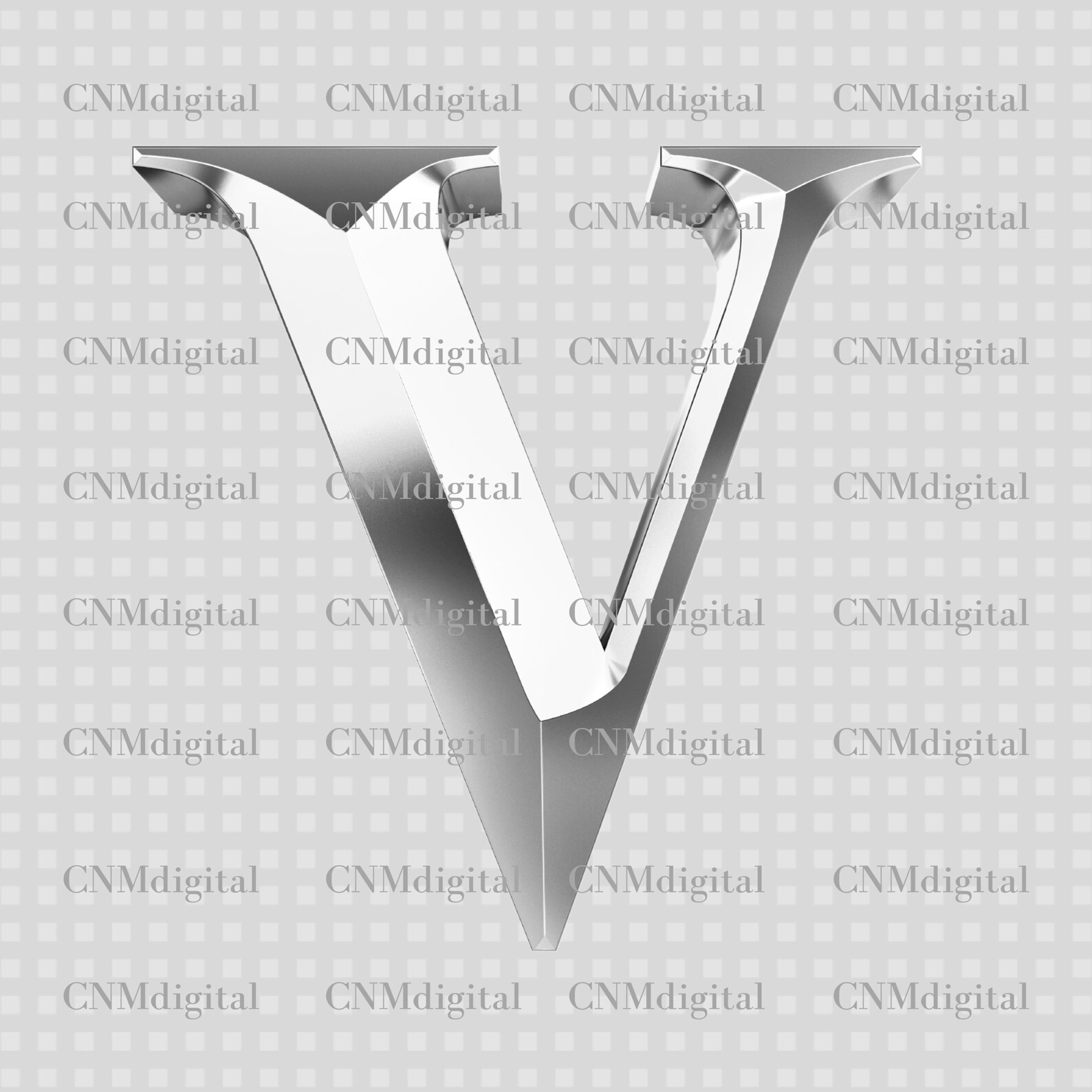 Silver Letters, English Alphabet, Instant Download, Digital File ...