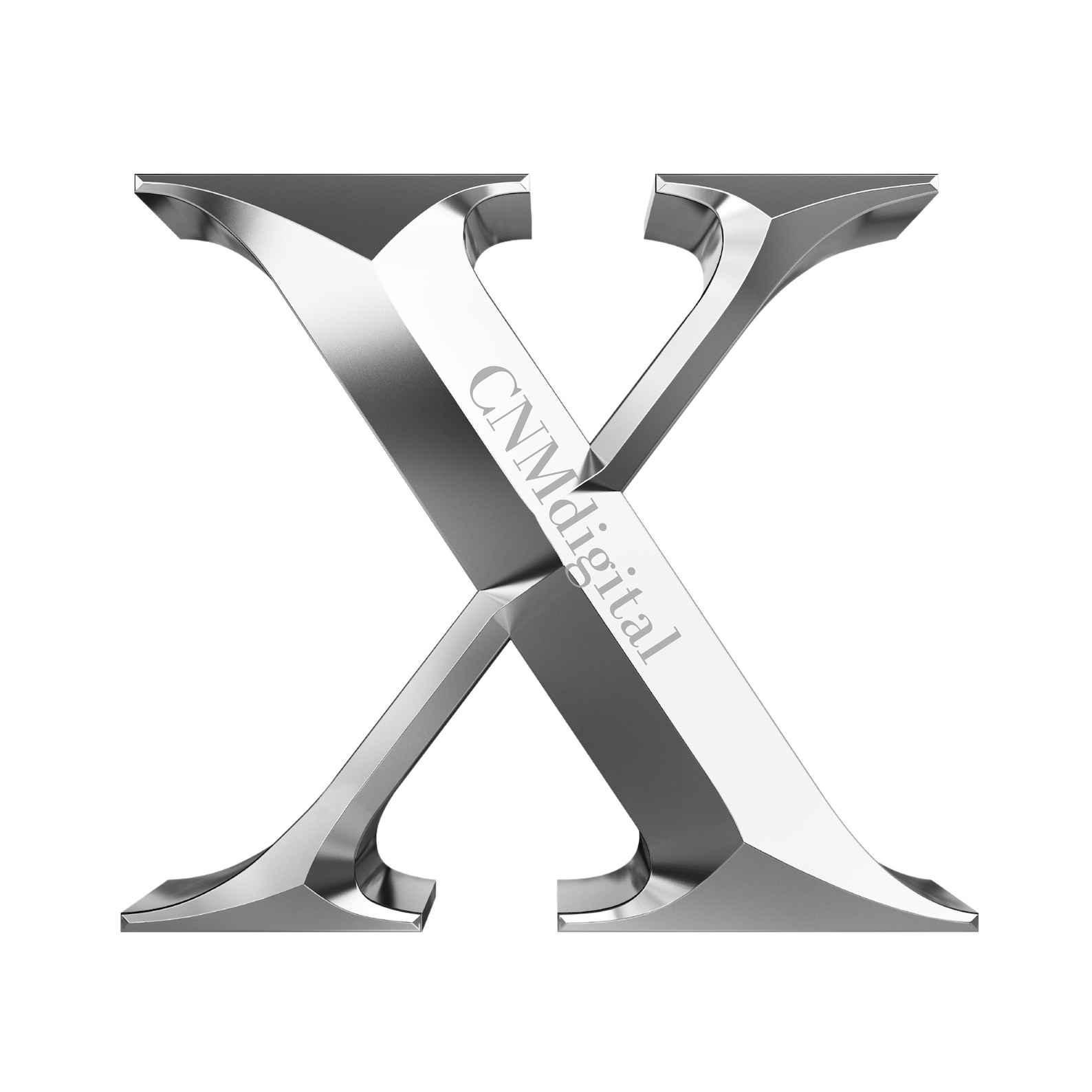 Silver Letters, English Alphabet, Instant Download, Digital File ...