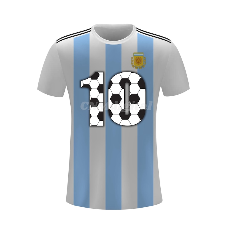 Football Soccer Numbers Clipart: PNG Transparent (digital Download) - Etsy