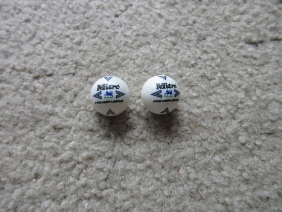 Subbuteo Football 2 Mitre Premier League Official Balls Blue - Etsy