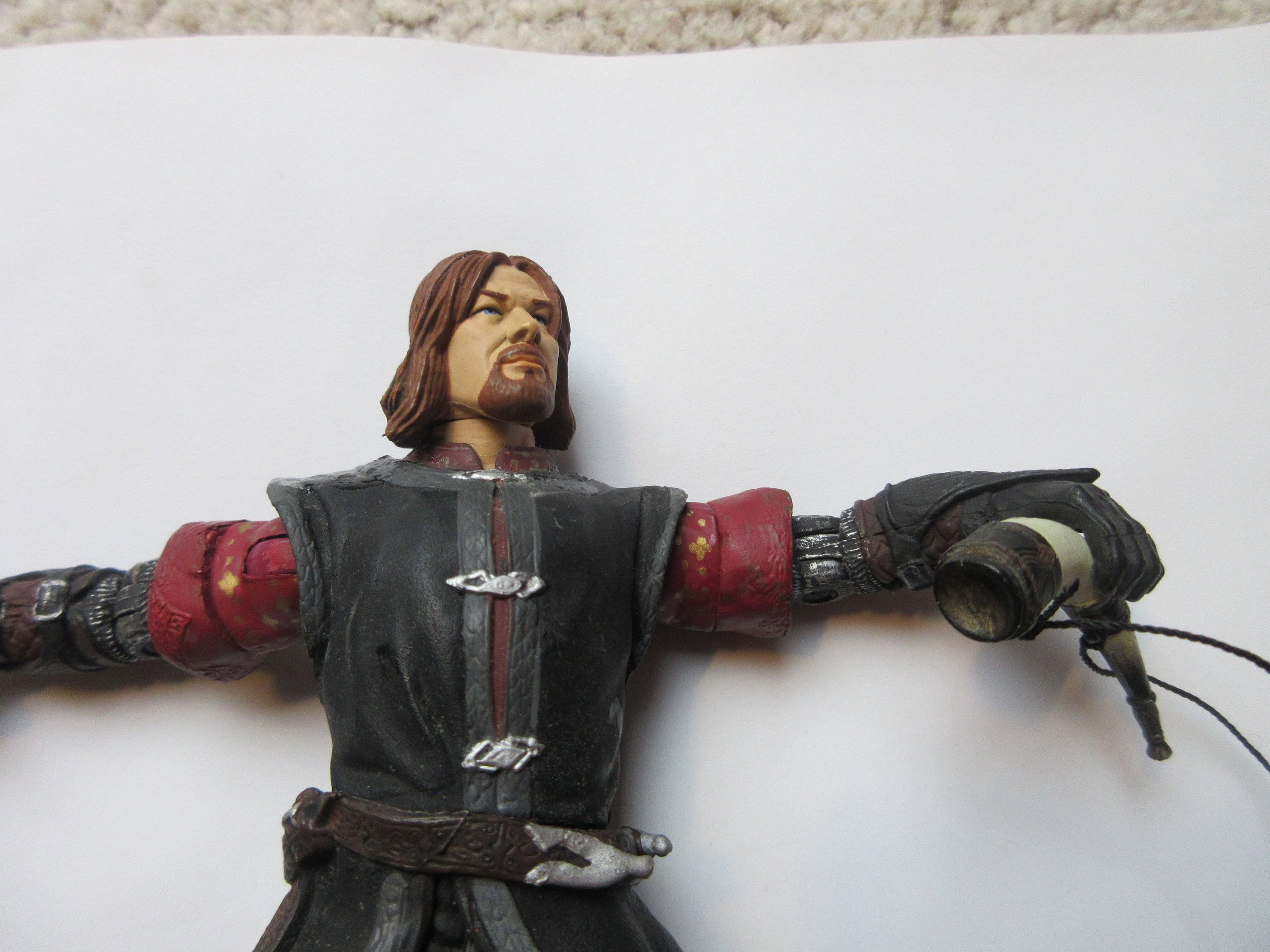 Toy Biz Lord of the Rings Boromir Battle Attack Figure - Etsy