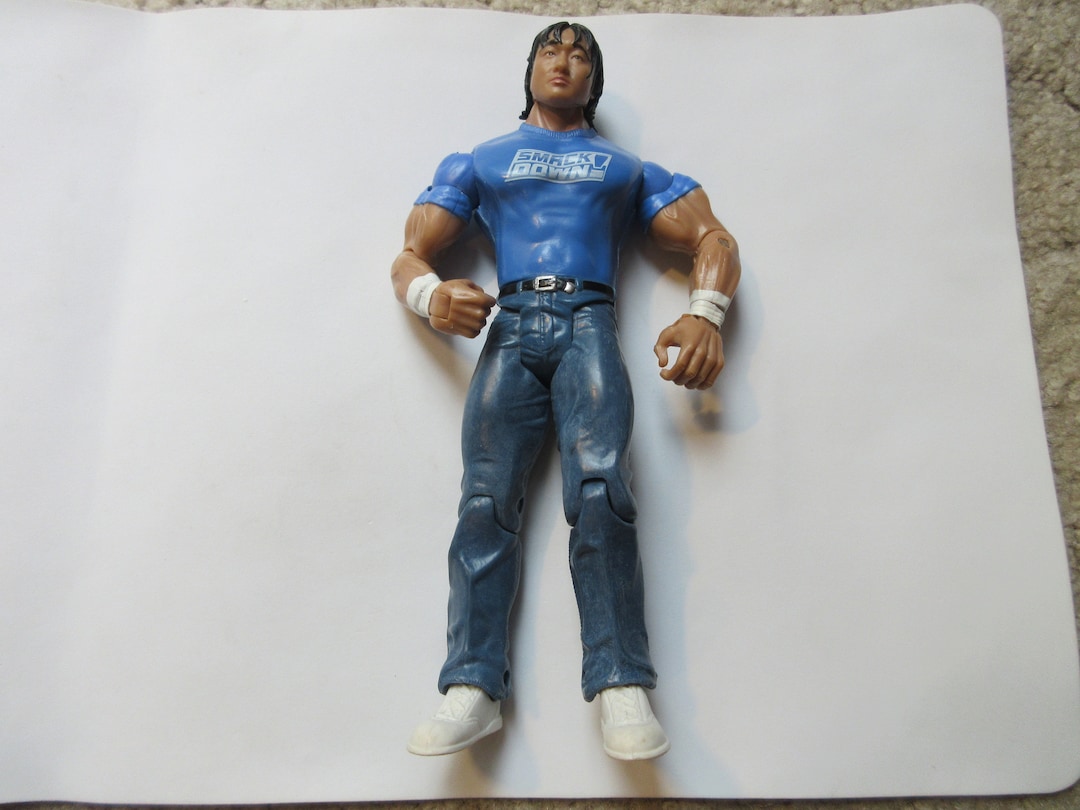 WWE Jakks Funaki Smackdown Figure - Etsy