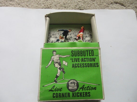Subbuteo Football Live Action Corner Kickers Boxed C131 - Etsy