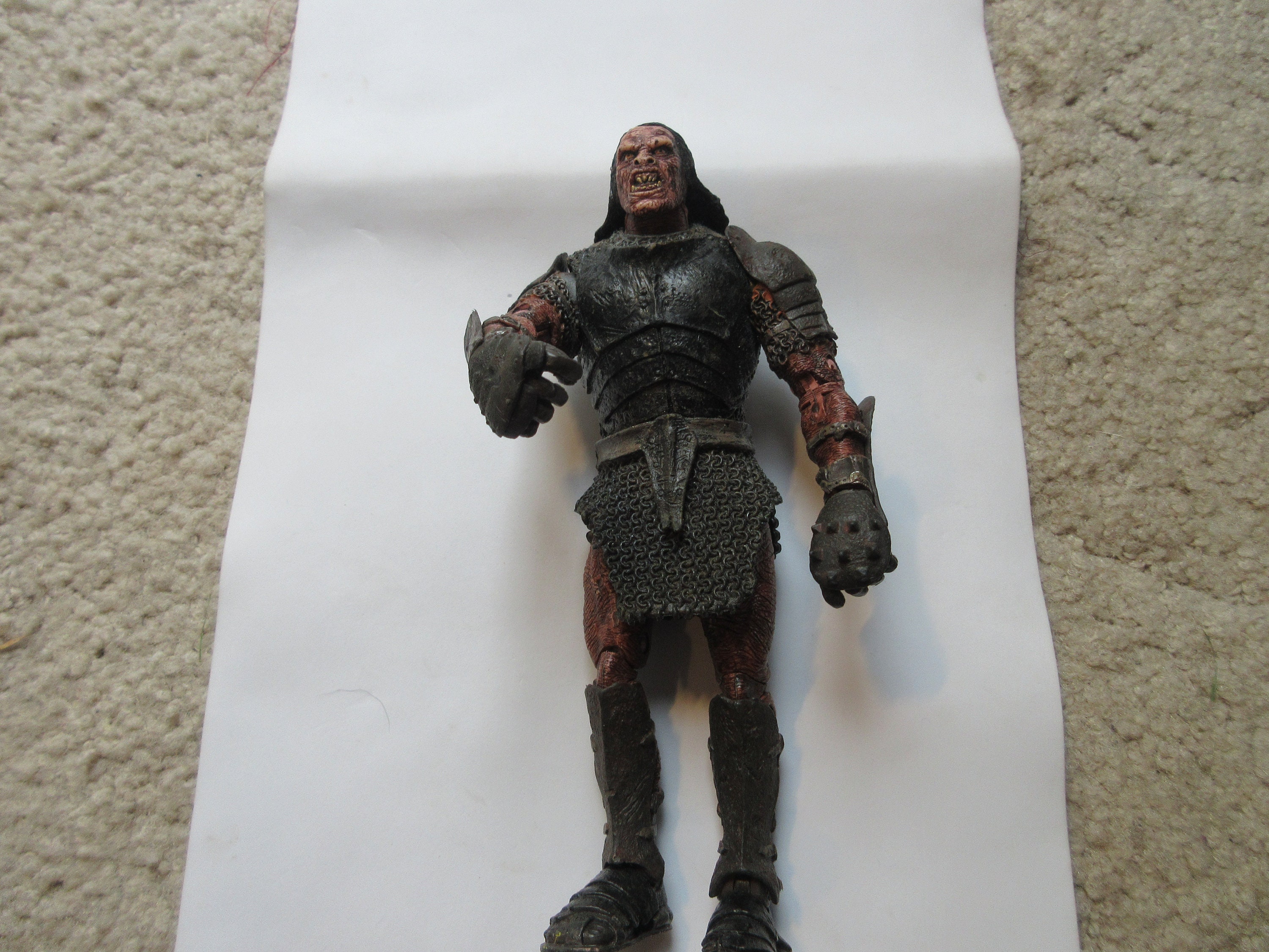 Toy Biz Lord of the Rings Urak Hai Warrior Figure - Etsy