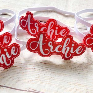 Personalized Headbands, Name Headbands, Monogram Headbands, Valentine's ...