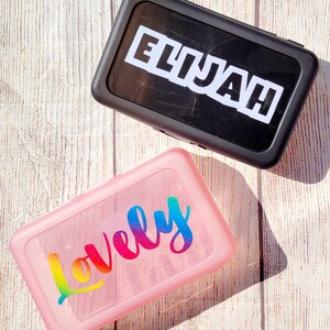 Personalized Pencil Box, Personalized Pencil Case, Girls Pencil Box ...