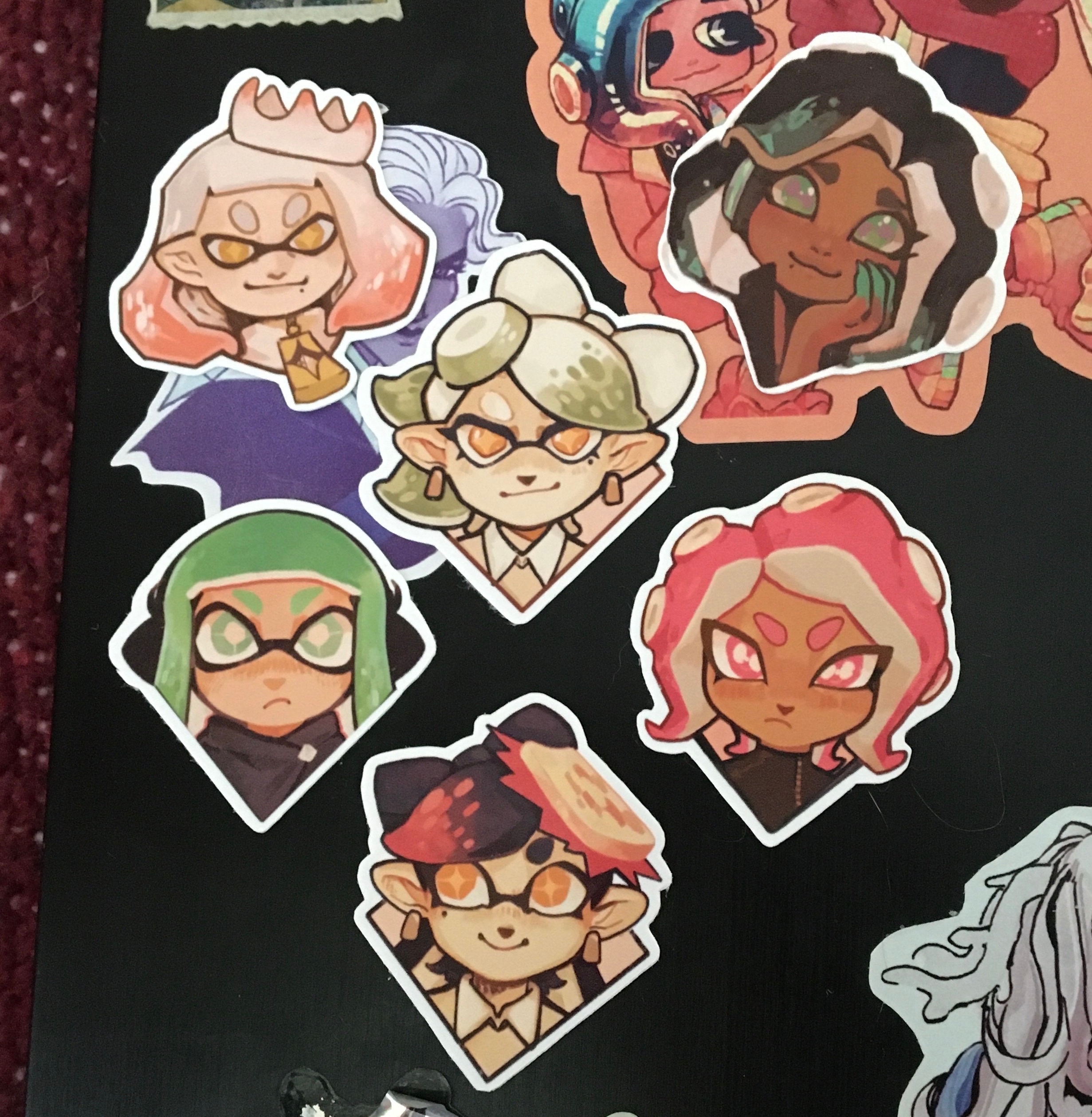 Splatoon Stickers Squid Sisters off the Hook Agents 3 and - Etsy