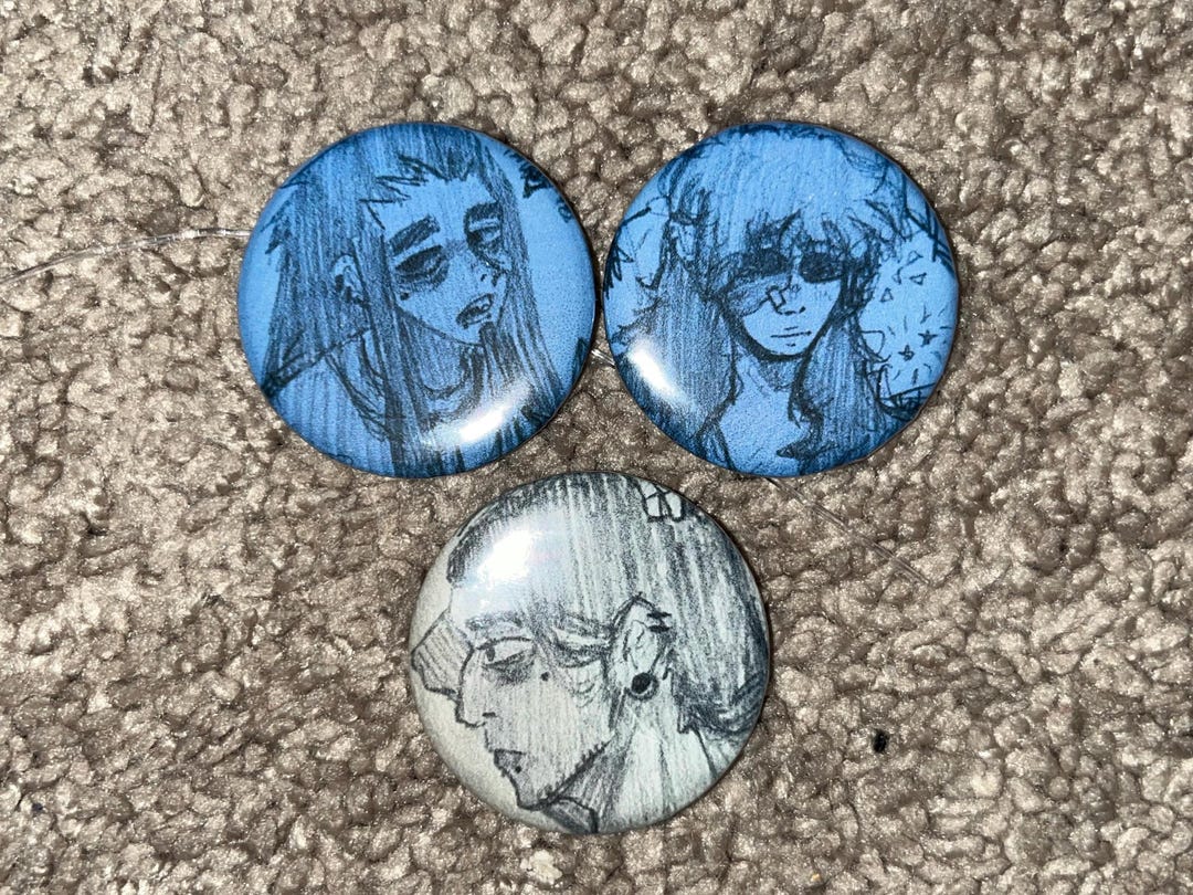 Sally Face Buttons - Etsy