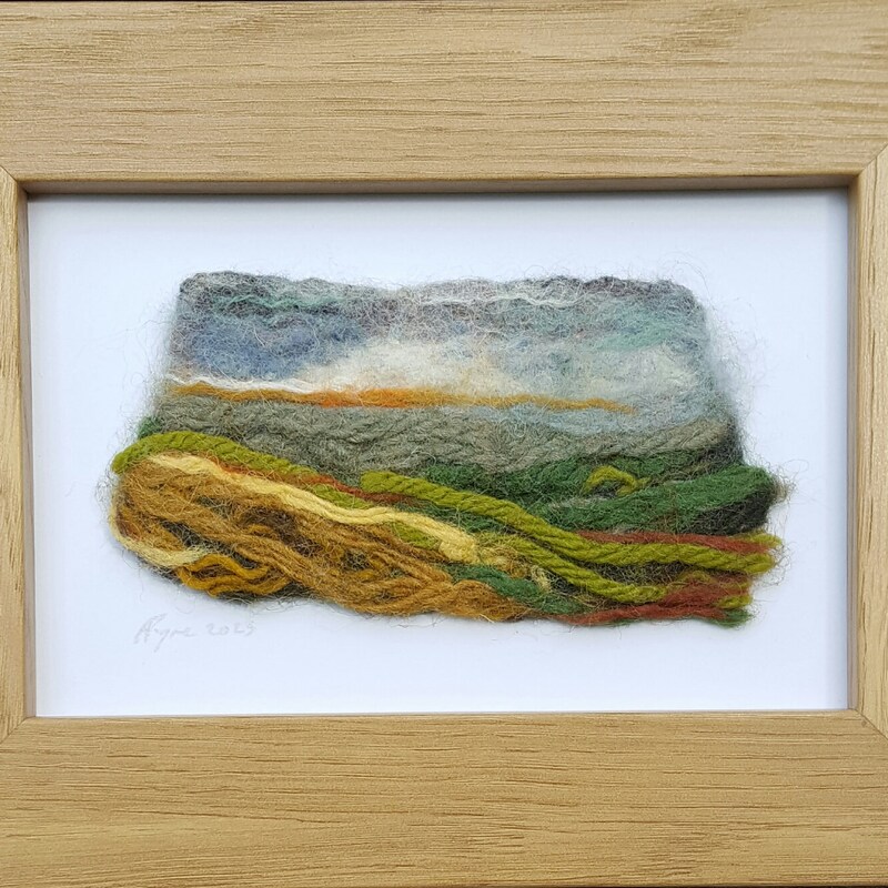 Felt Landscape - Etsy