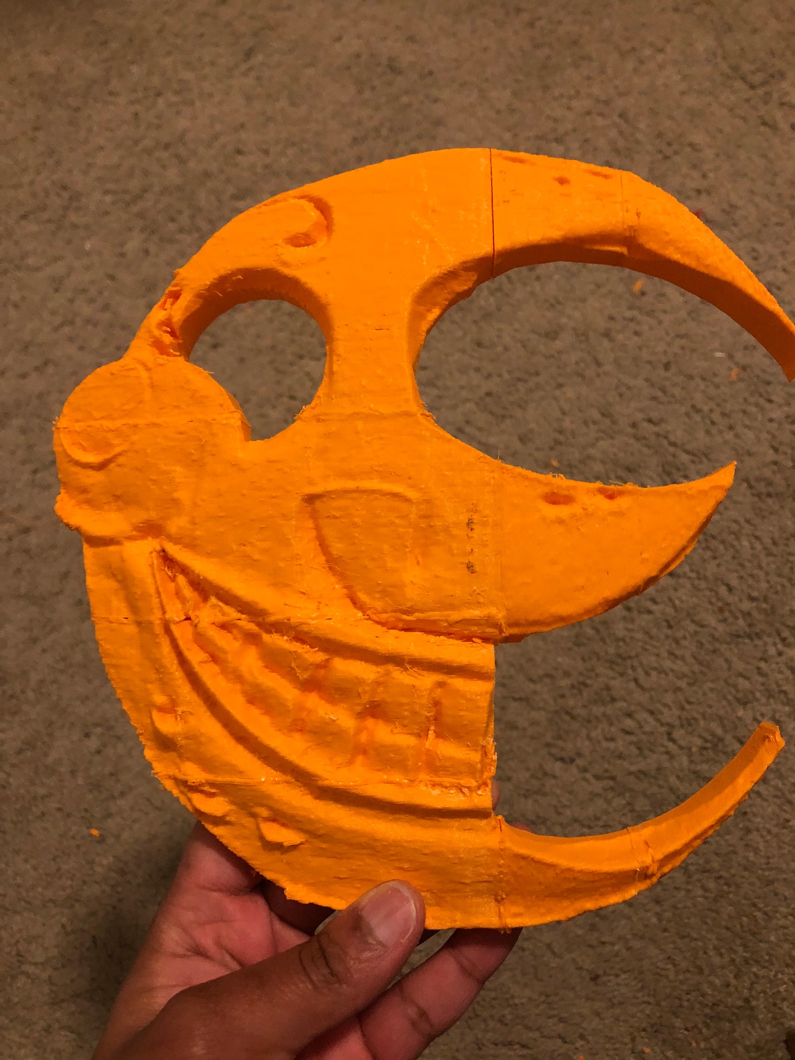3d Printed Moondrop Mask - Etsy