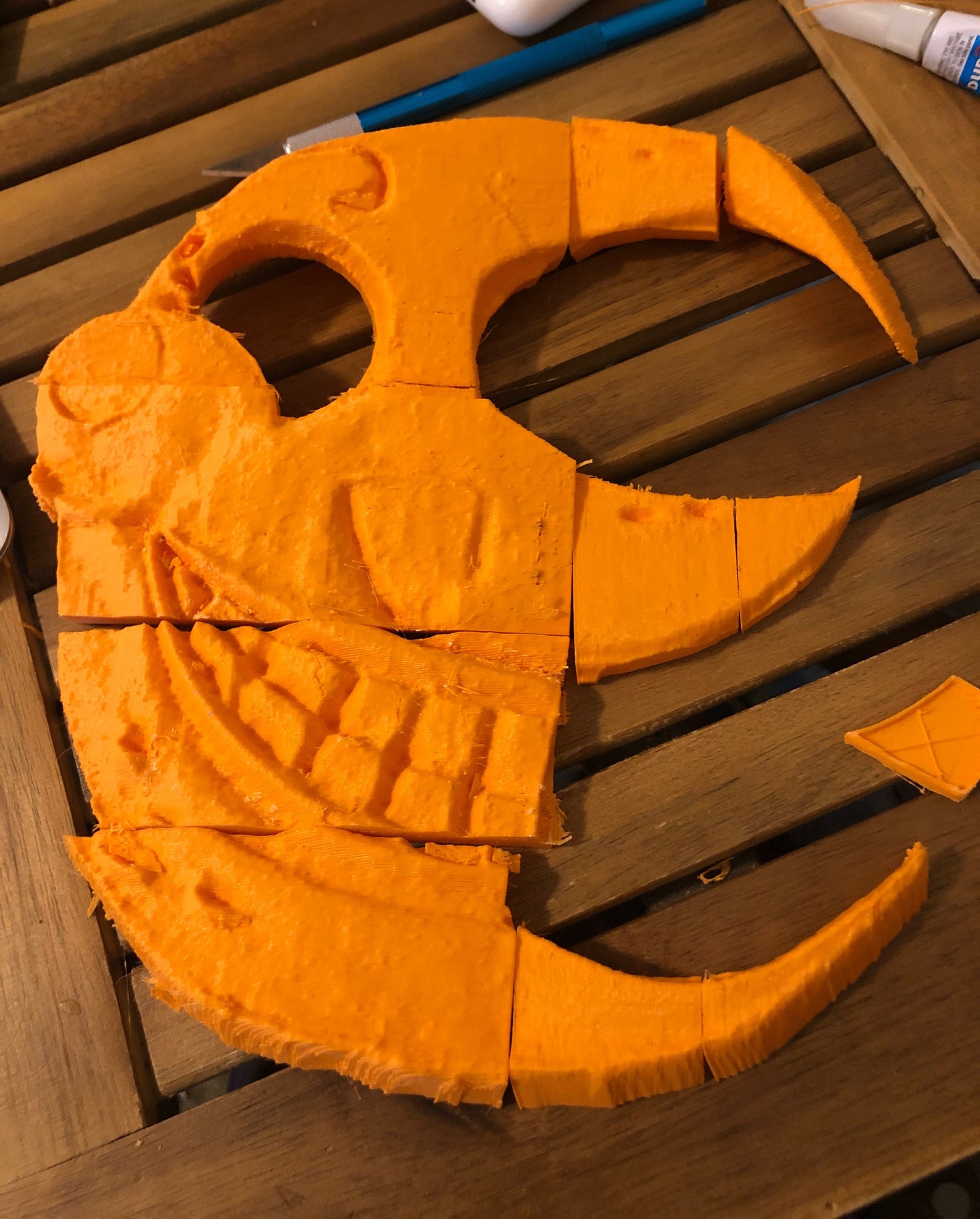3d Printed Moondrop Mask - Etsy