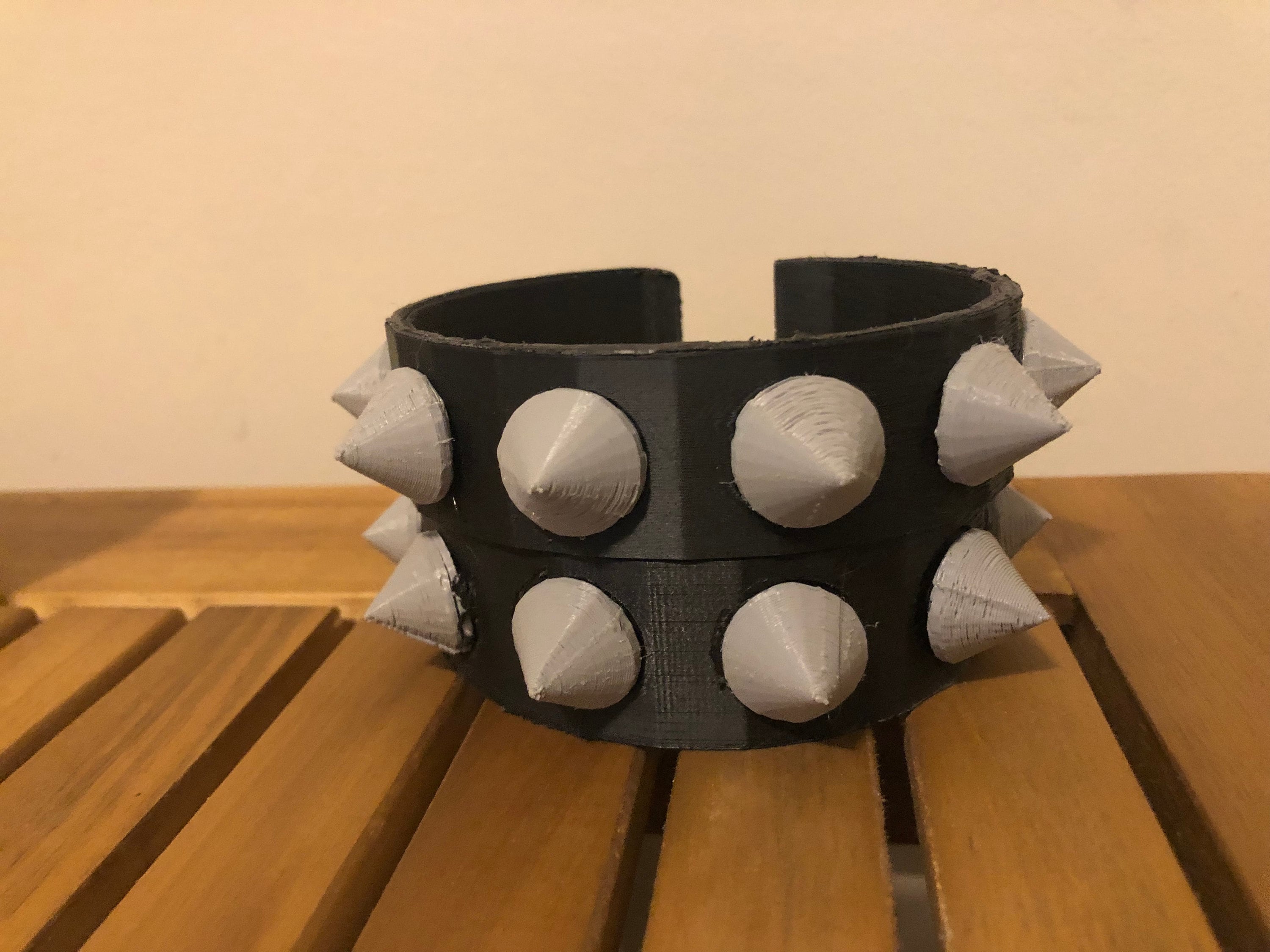 3d Printed Spike Bracelet - Etsy