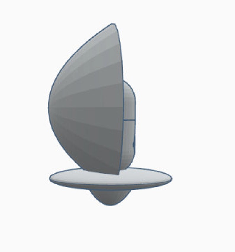 3d Printed Alastor Microphone Cane Top File - Etsy