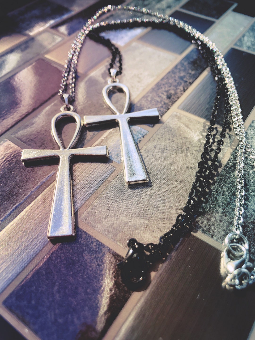 Essential Ankh Necklace Egyptian Life Symbol Goth - Etsy