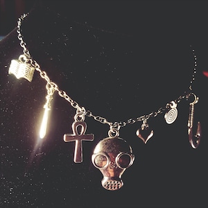 The Endless Sigils Charm Bracelet or Necklace Morpheus, Sandman, Goth ...