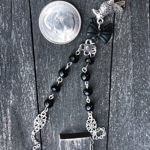 Lenore: Gothic Raven Crow Necklace Victorian Goth - Etsy