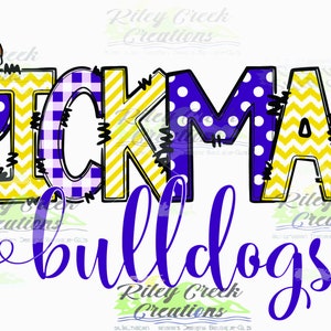 CUSTOM School With Mascot Designs ***CUSTOM*** (300PNG Digital Download ...