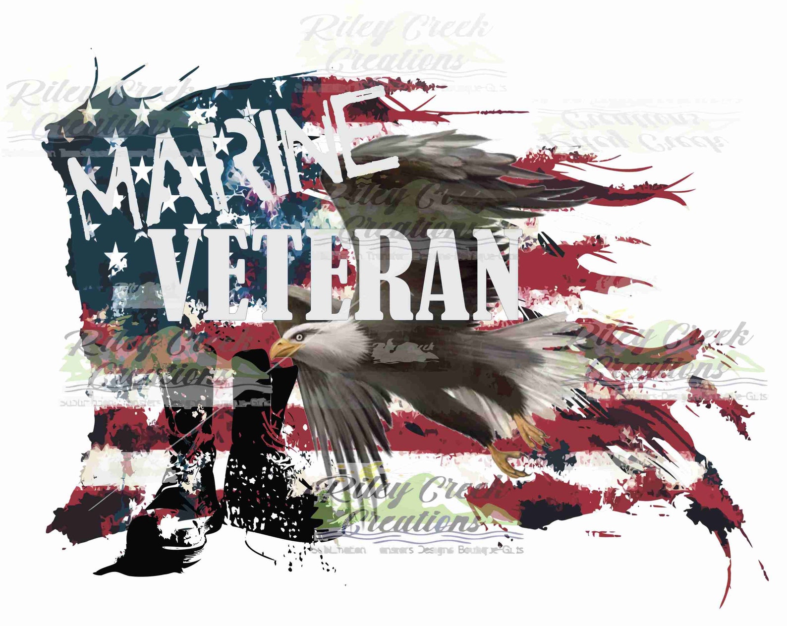 Marine Veteran 300PNG Digital Download. Sublimation Designer Graphic ...