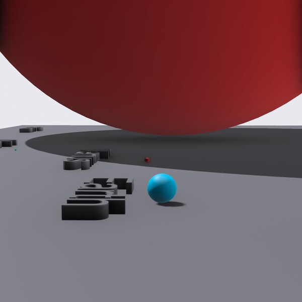 Scale Model of Solar System - Etsy