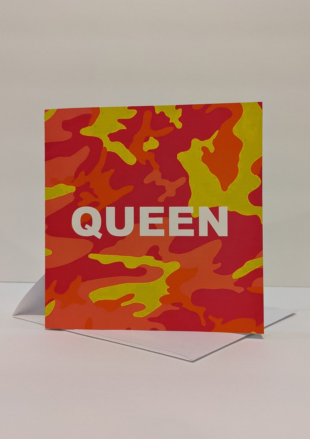 Queen LGBTQ Gay Pride Greeting Card - Etsy