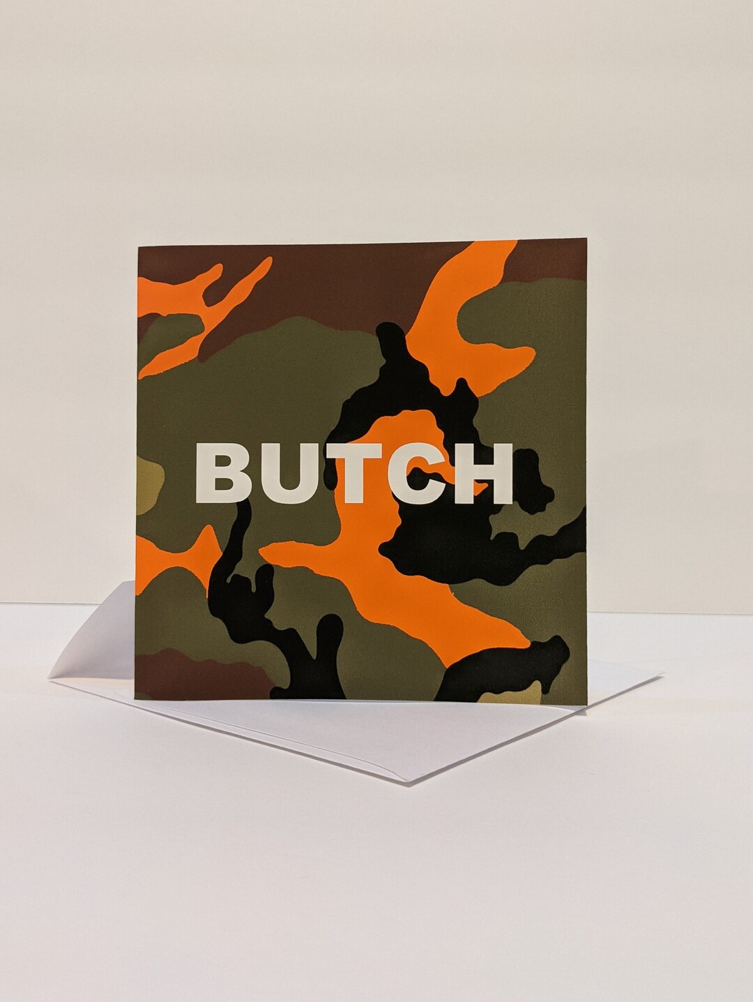 Butch Camo LGBTQ Greeting Card - Etsy UK