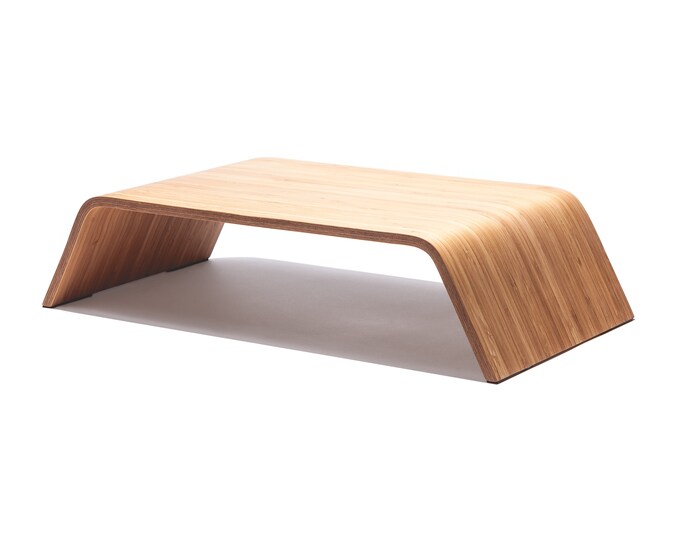 Oak Wood Monitor Stand, Computer Stand, Imac Stand, Gift for Him ...