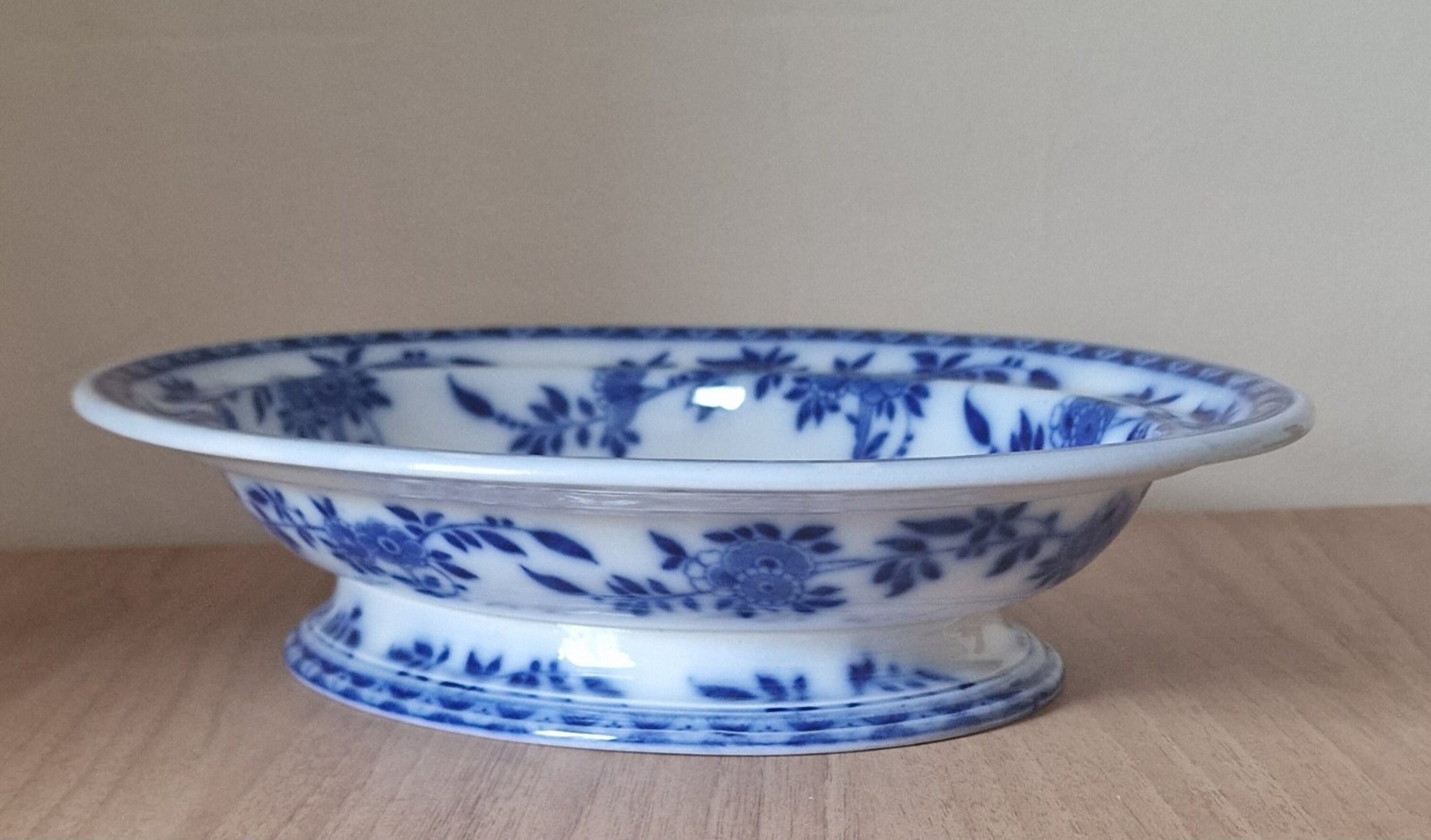 Antique Early Minton Delft Blue and White Tureen, C.1871, Home Decor ...