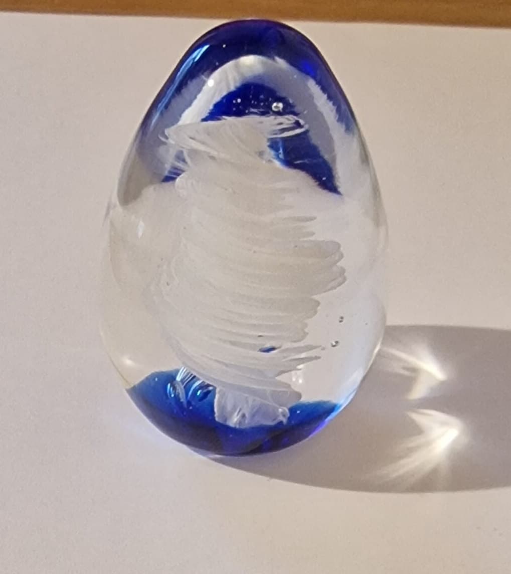 Glass Art, Office Desk Paperweight Decor, Gift, Home, New Home Decor ...