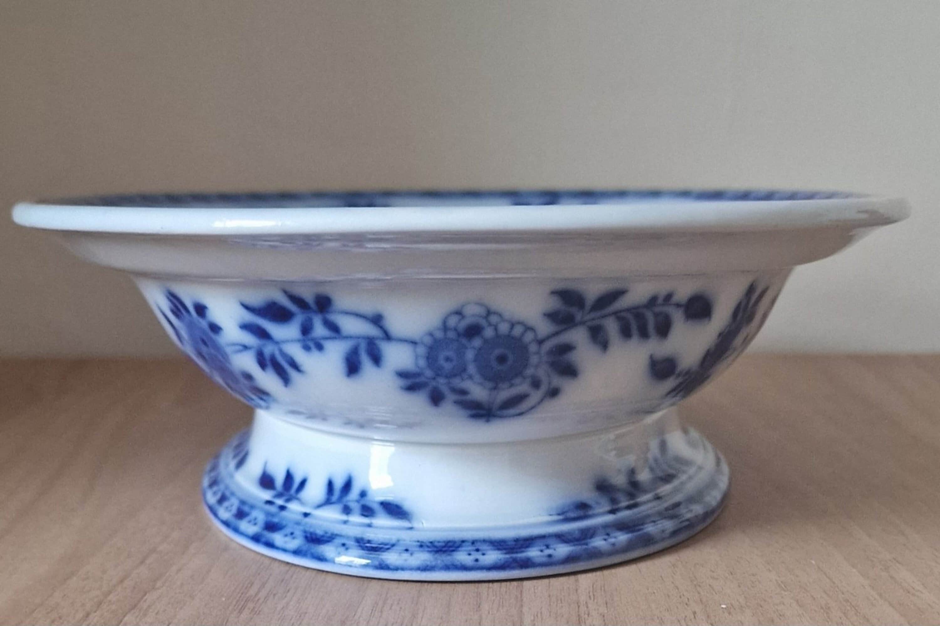 Antique Early Minton Delft Blue and White Tureen, C.1871, Home Decor ...