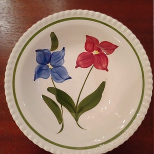 Blue Ridge Serving Bowl - Etsy