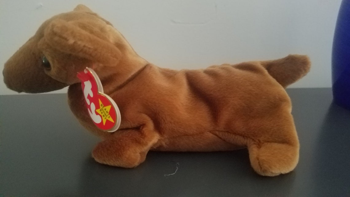 Ty Rare Beanie Baby weenie - Etsy